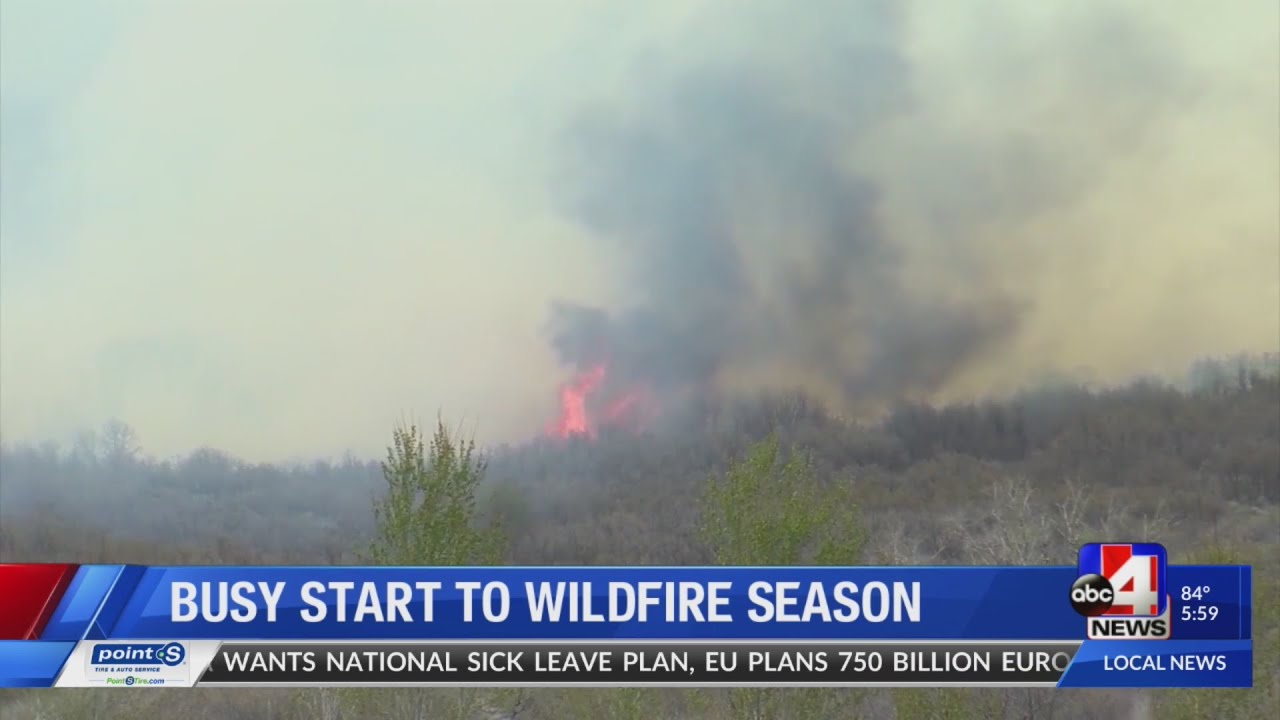 2020 wildfire season off to a busy start - YouTube