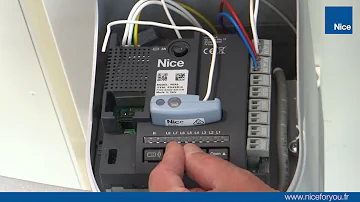 Comment programmer une télécommande NICE de portail