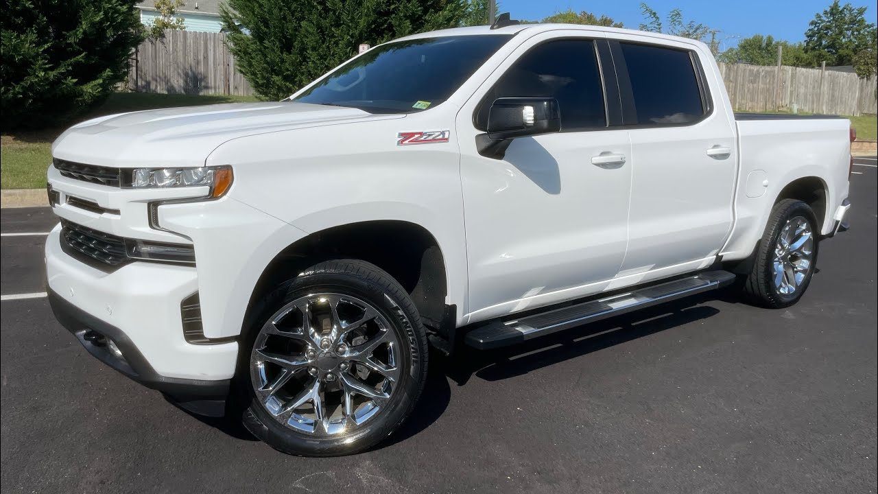 Chrome 22” Snowflakes on a gorgeous 2020 Silverado 1500 RST Z71 4x4 ...