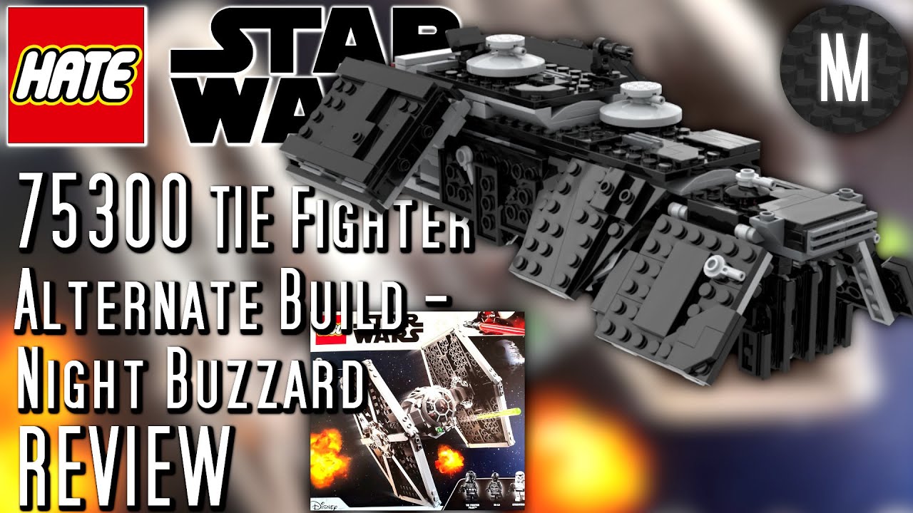 Review LEGO Star Wars 75300 TIE Fighter Alternate Build- Night Buzzard ...
