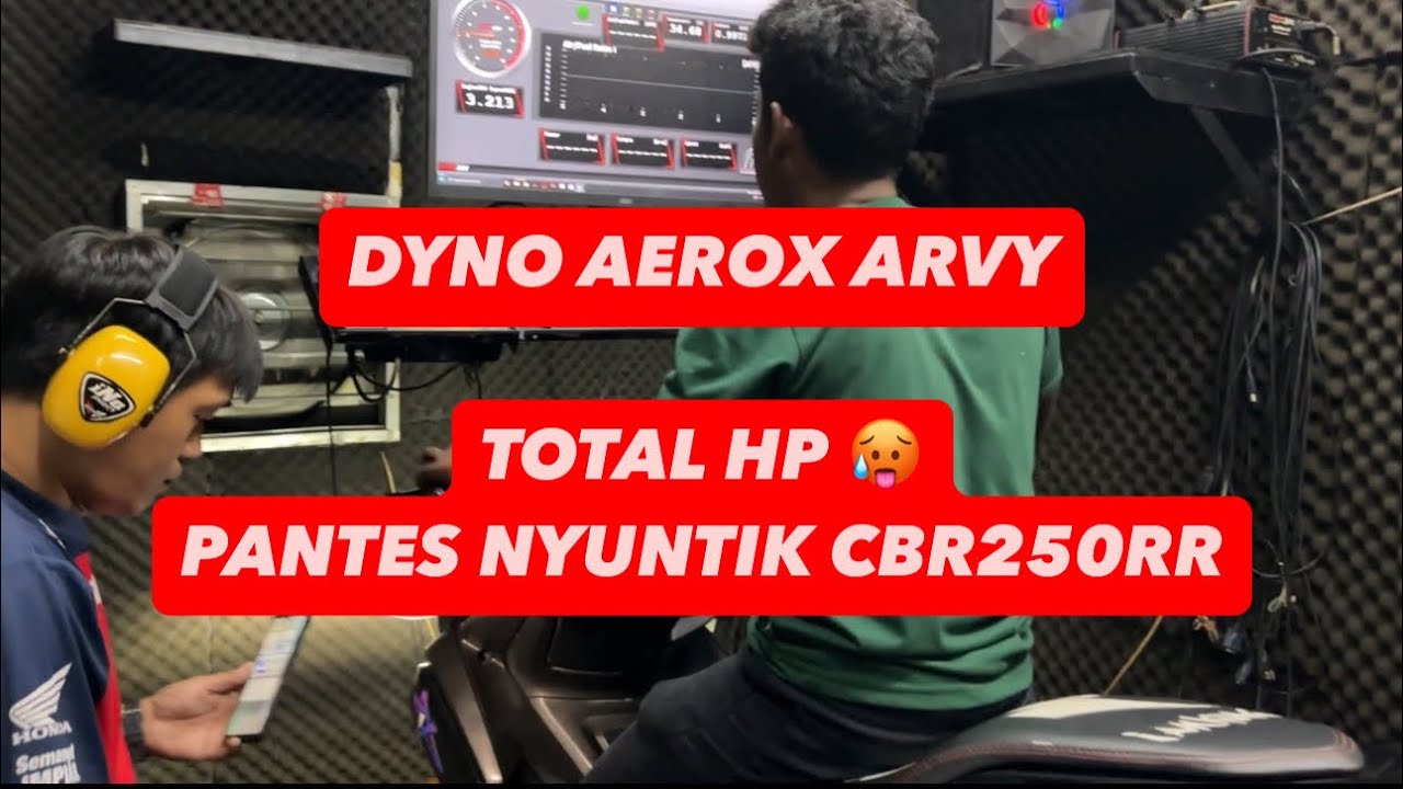 DYNO JET AEROX ARVY HASIL NYA ☠️☠️☠️ - YouTube