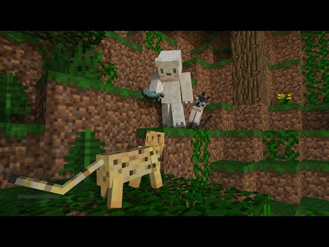 Hướng dẫn-Cách thuần hóa còn mèo trong Minecraft - YouTube