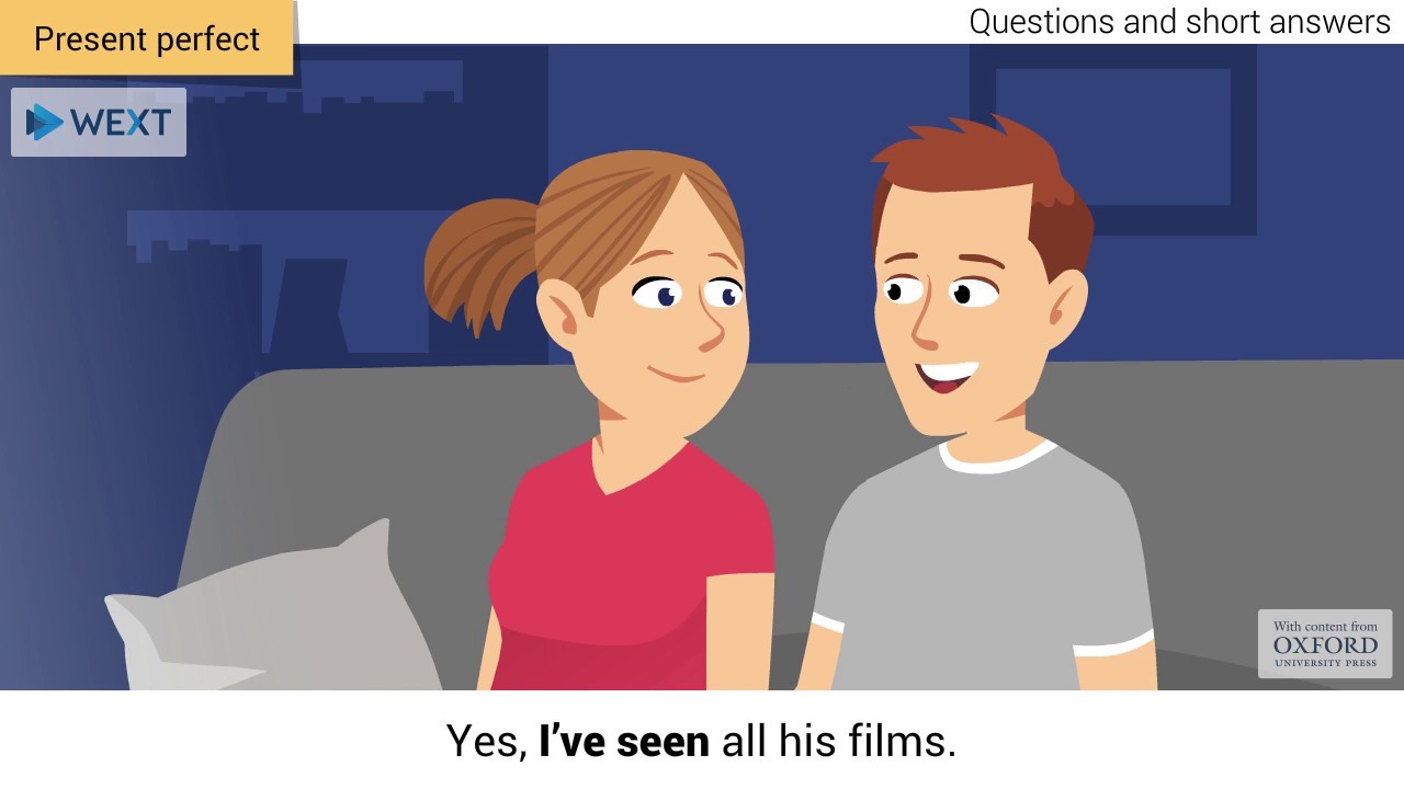 Wext Your English - Questions and short answer - Present perfect - YouTube