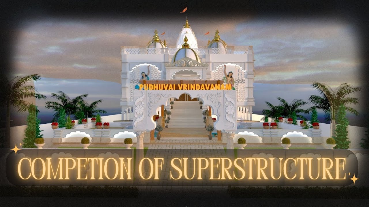 Completion of Superstructure | ISKM Temple Construction Update - YouTube