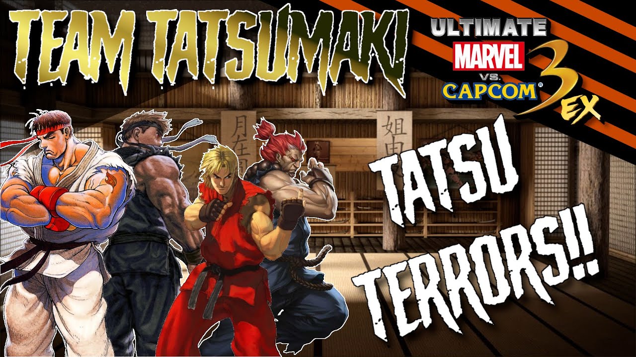 TATSUMAKI SENPUKYAKU!UMVC3(2022) PALETTE SWAP|EVIL RYU|KEN|CRAZY ...