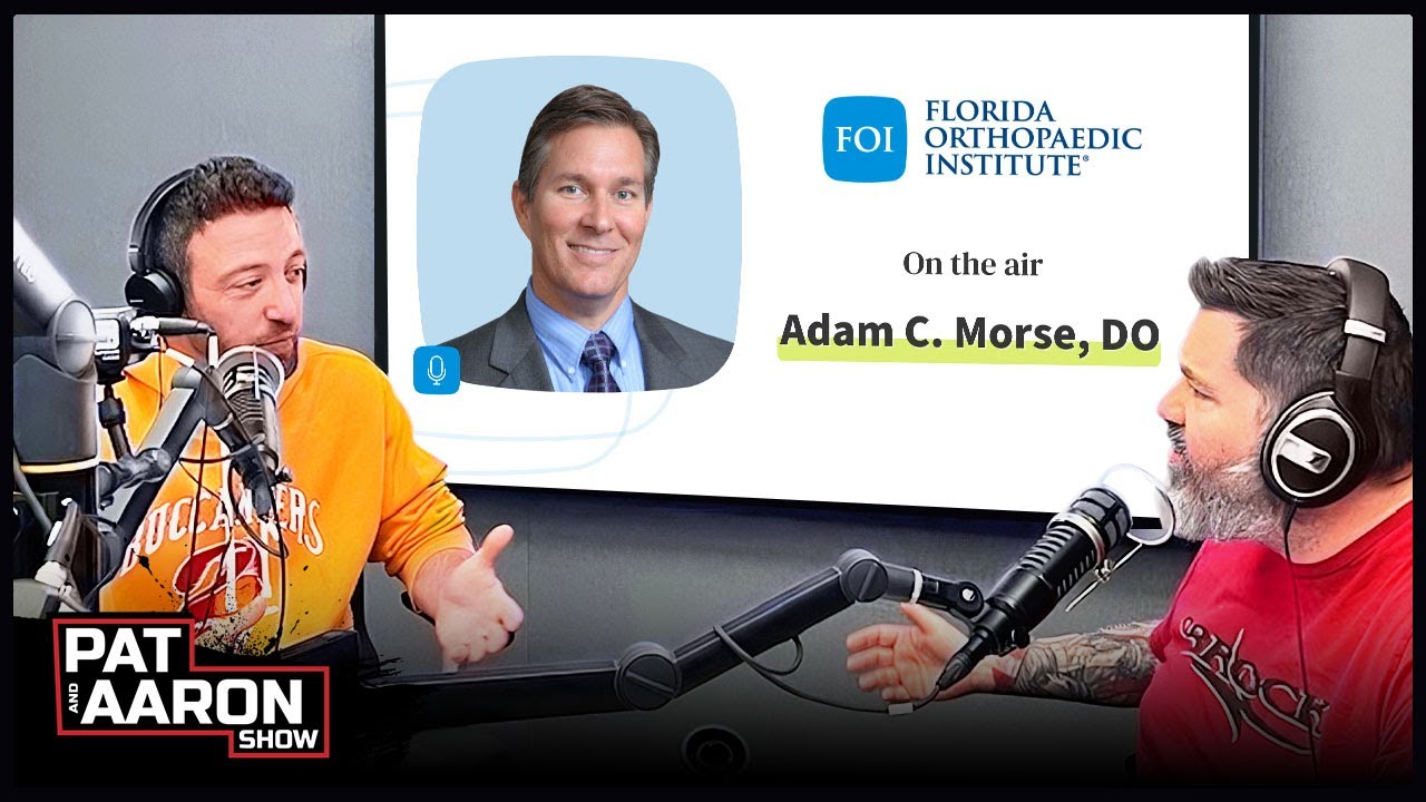The Pat and Aaron Show Injury Report 10/17/2024 with Dr. Morse | Florida Orthopaedic Institute ...