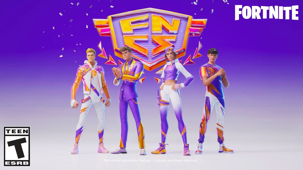 NEW Fortnite FNCS Pro Am Icon Series Clix, Bugha, Lachlan and ...