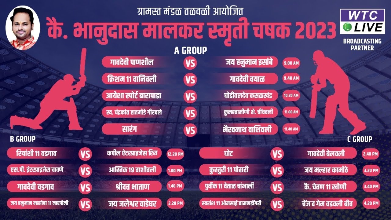 Bhanudas Malkar Smruti Chashak 2023 | Talavli | Night Tournament - YouTube