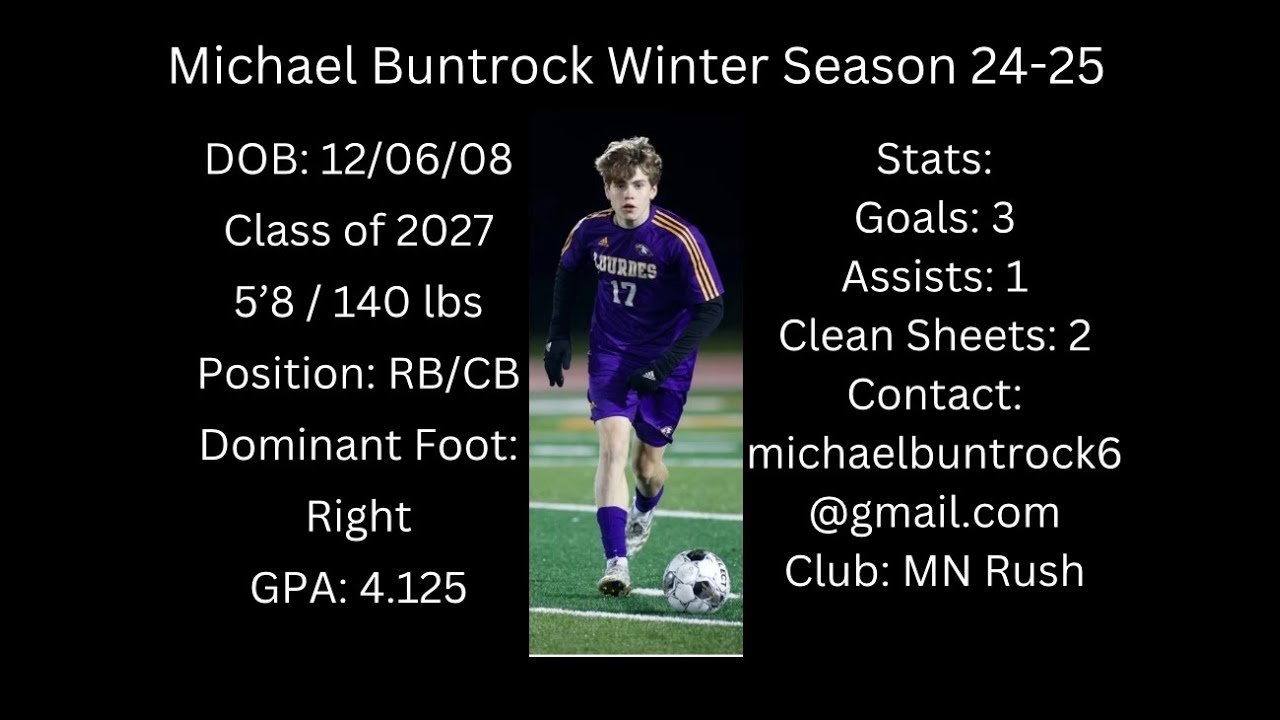 Michael Buntrock 2024-25 Winter Highlights - YouTube