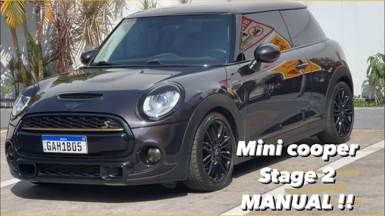 Mini cooper S B48 stage 2 com 250cv MANUAL - veja os detalhes !! - YouTube