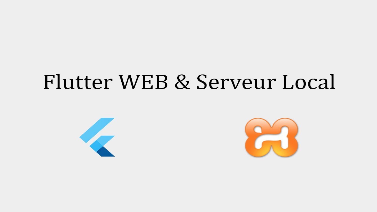 Flutter Web And Serveur Local Xampp Server Youtube