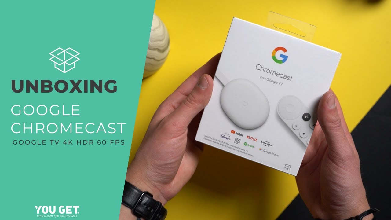 Google Chromecast Google TV 4K | Unboxing - YouTube