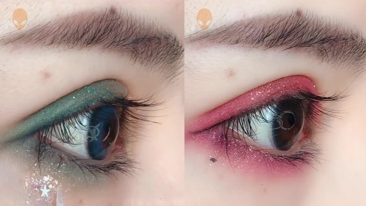 10 Cute And Easy Eye Shadow Ideas - YouTube