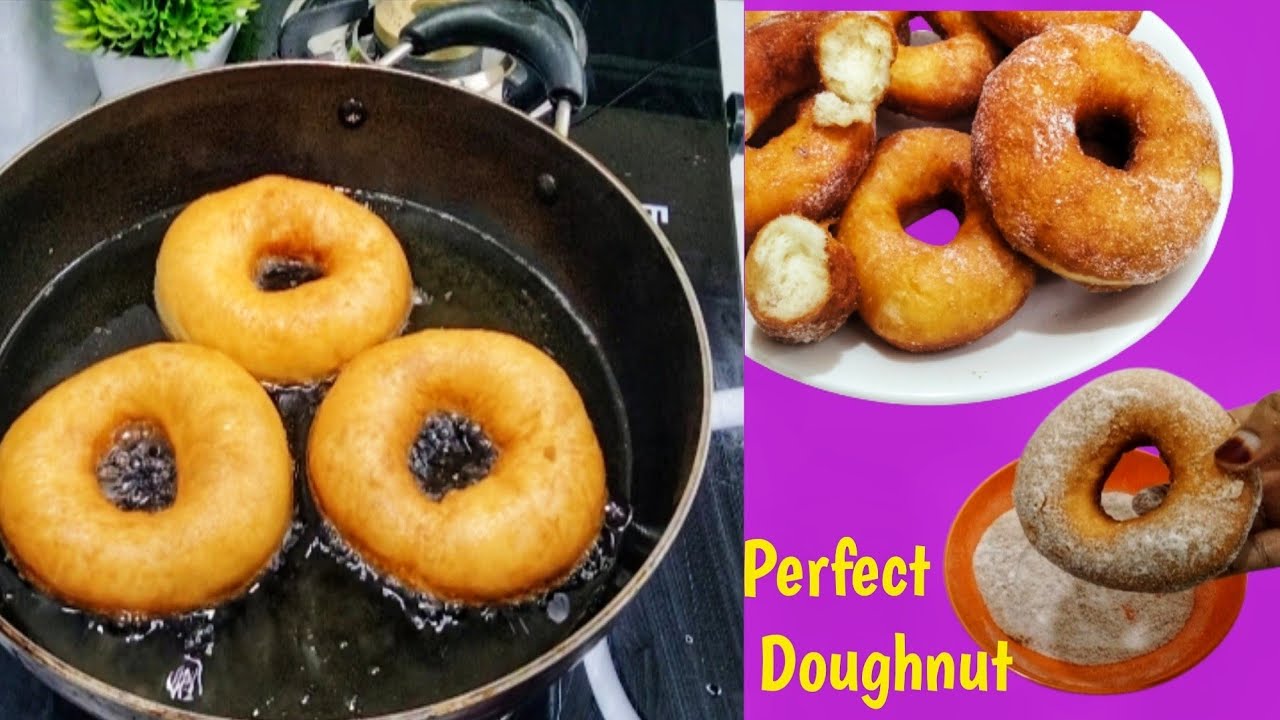 Soft And Fuffy Doughnut | How To Make Perfect Doughnut at home | Fried ...