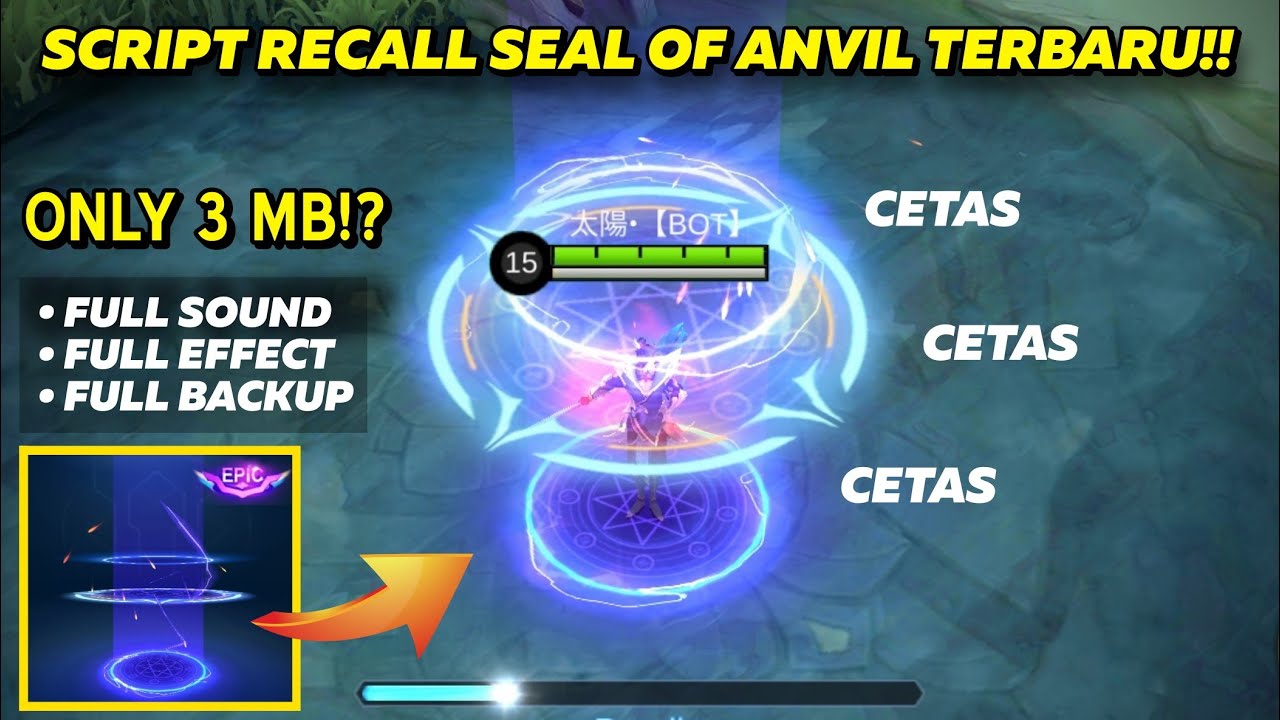 Script Recall Seal of Anvil Terbaru!! - Script Recall Tas Tas Terbaru ...