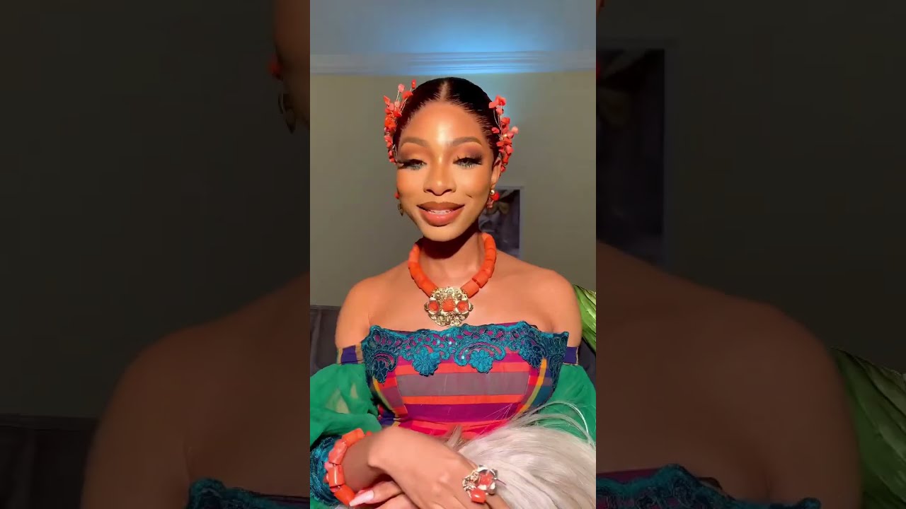Traditional ibo bride inspired shoot - YouTube