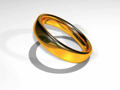 Blender Gold Ring Animation Test - YouTube