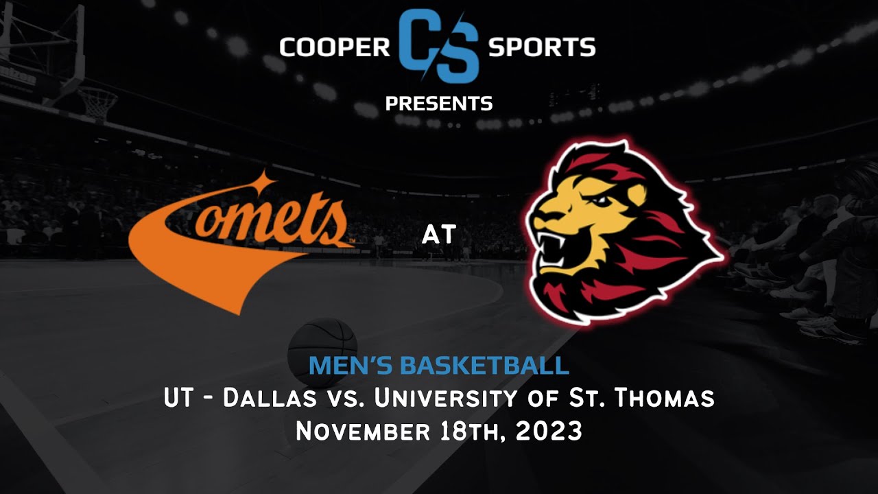 University of St. Thomas Men's Basketball vs. UT - Dallas - YouTube
