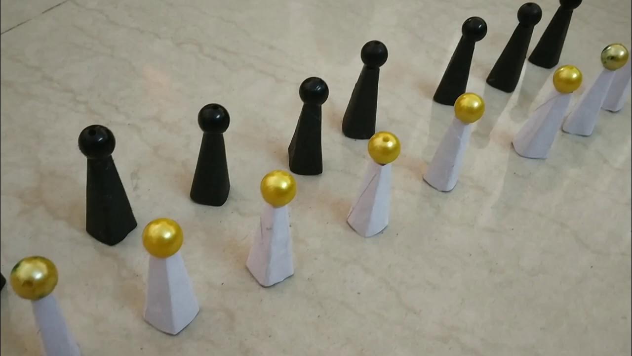 How to make chess board at home♟️♟️♟️ - YouTube