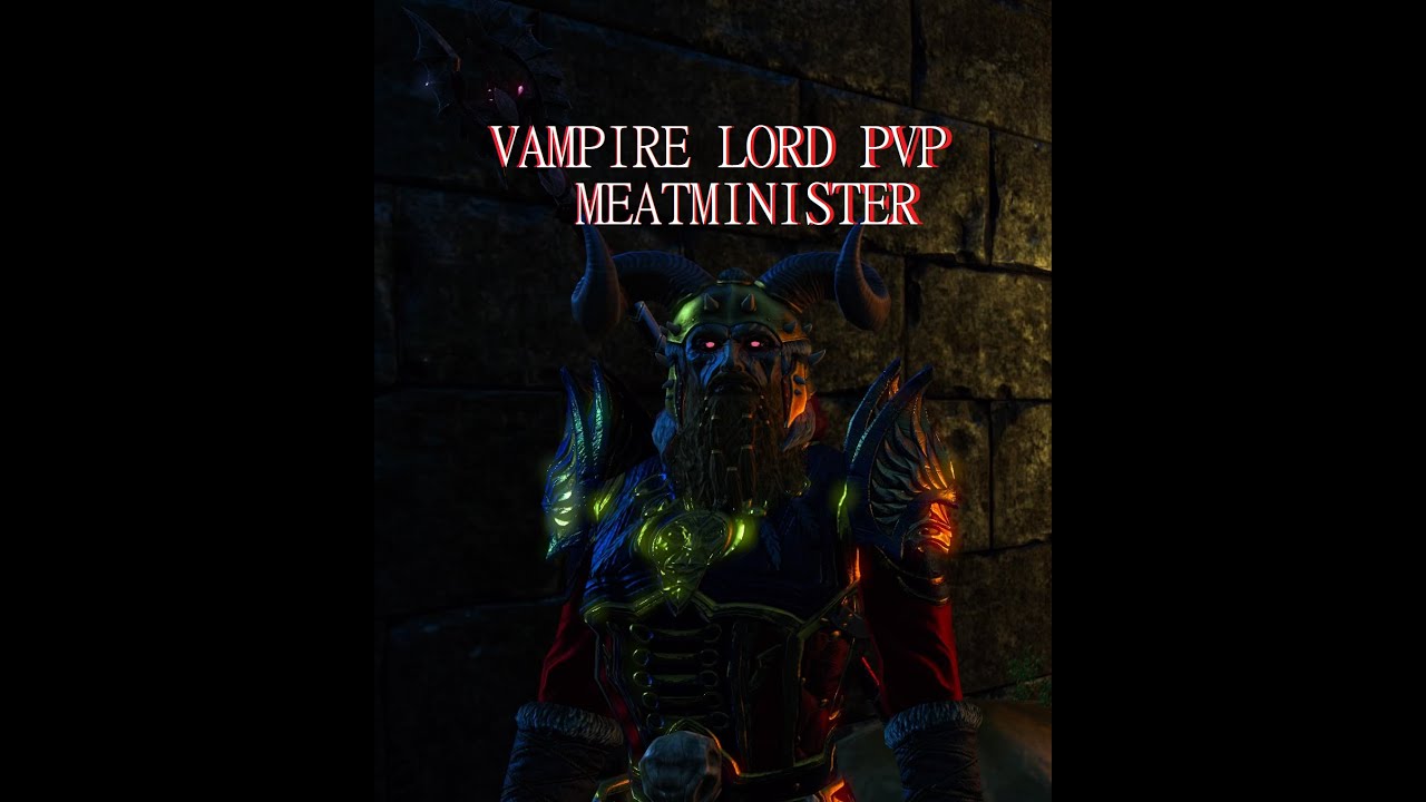 ESO - Magicka Templar - Vampire Lord PvP part 3 - Greymoor - YouTube