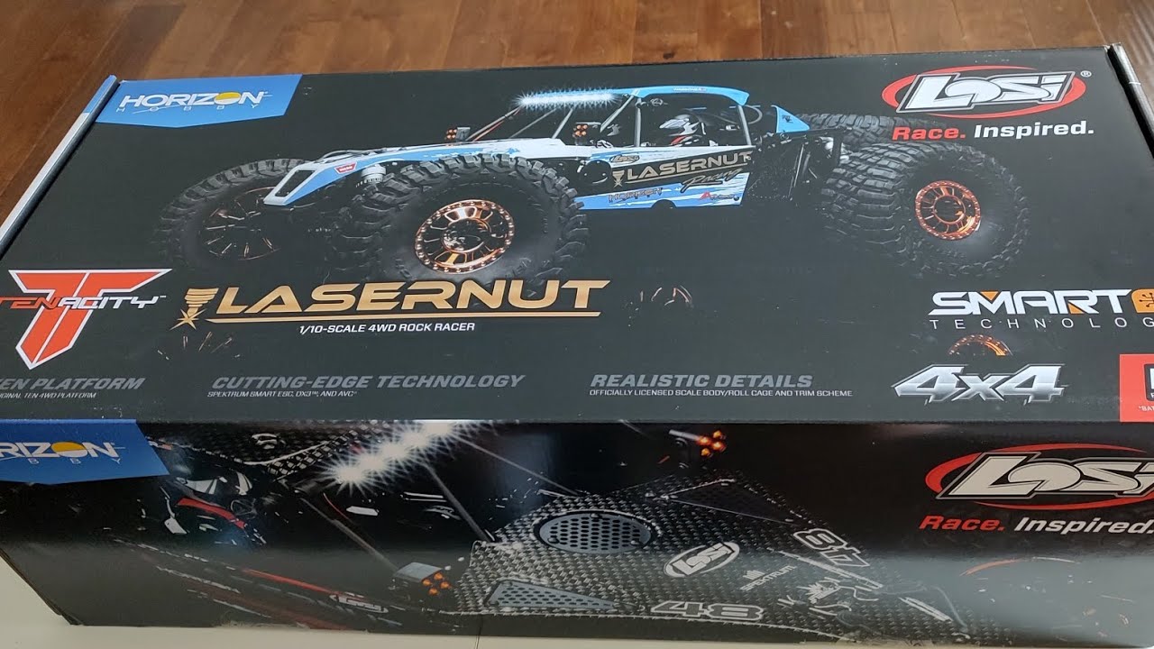LOSI Lasernut Quick Unboxing - YouTube