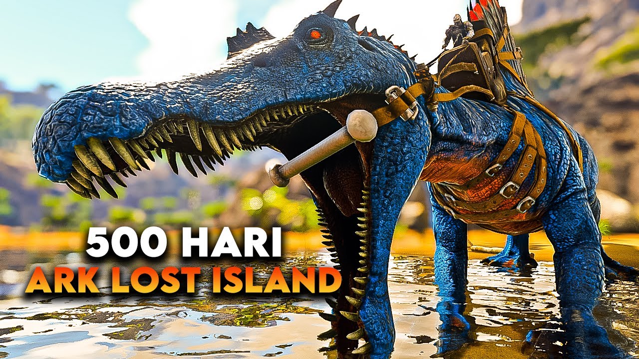 500 Hari Di ARK Survival Evolved Lost Island [FULL MOVIE] - YouTube