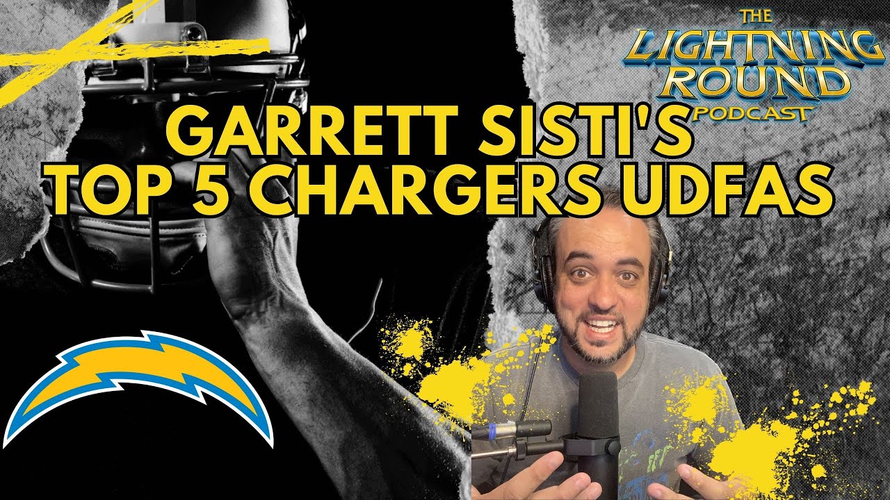 Garrett Sisti's Top 5 Chargers UDFAs - YouTube
