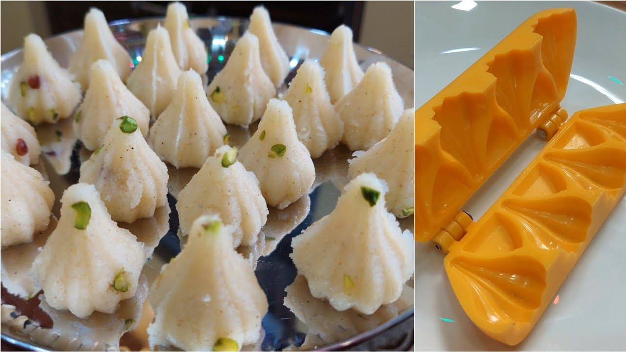 सूजी-रवा मोदक रेसिपी | Rava modak modak sacha patti | modak recipe ...