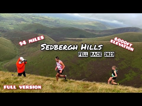 Sedbergh Hills fell race 2023 - full video / Howgills - English and British fell championship ...