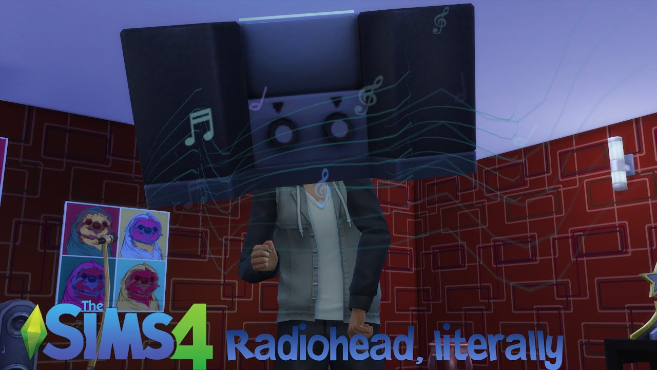 The Sims 4: Radiohead, literally... - YouTube