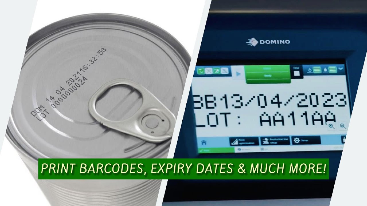 AX130i Printer for Outer Package Coding - YouTube