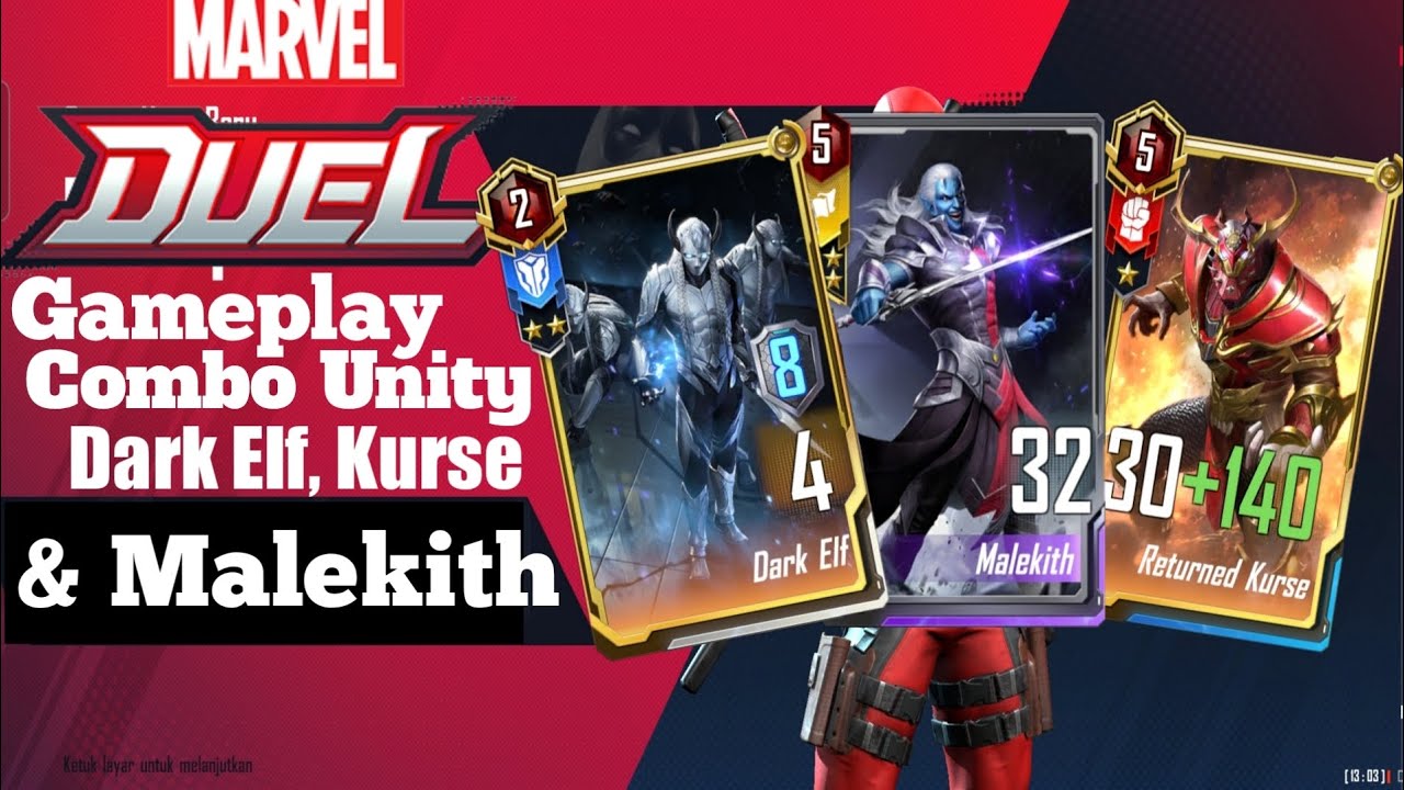 Marvel Duel | Combo Unity Dark Elf, Malekith and Kurse - YouTube