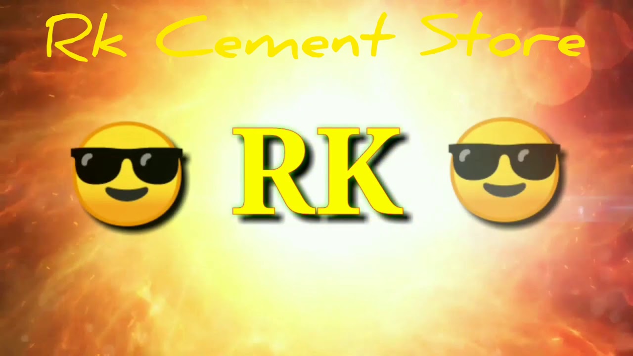Rk Brand Rk Cement Store status - YouTube
