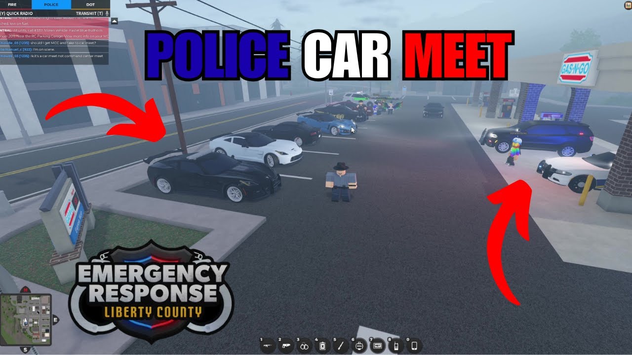 Police Car Meet! | ERLC - YouTube