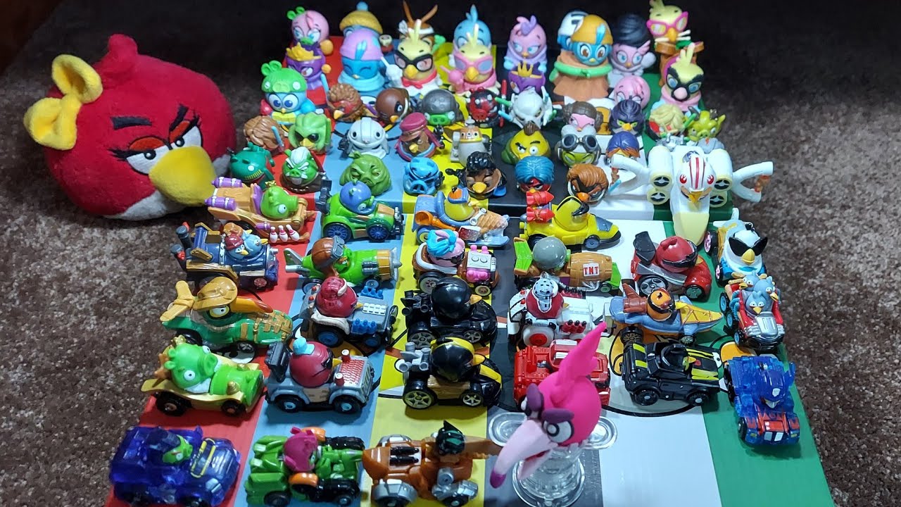 My updated Angry Birds telepods collection! - YouTube