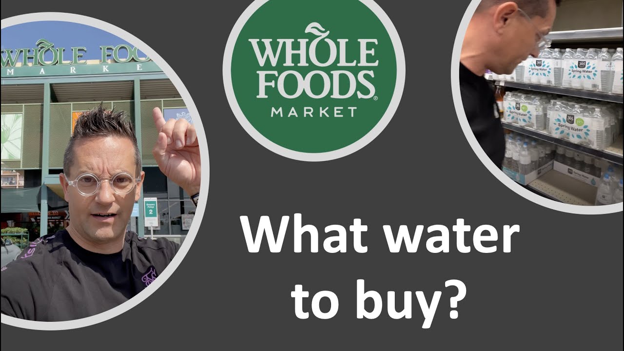 What Water to buy at Whole Foods - Martin Riese Water Sommelier - YouTube