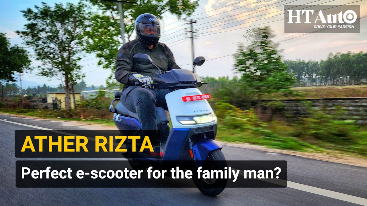 Ather Rizta review: Perfect electric scooter for the family man ...