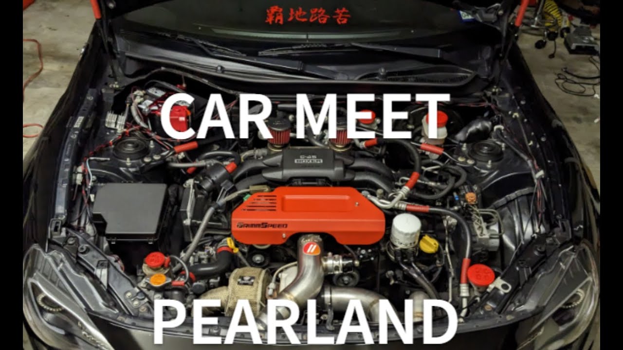 Pearland Car Meet & Engine bay upgrades Vlog - YouTube