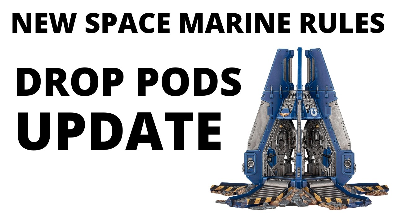 Space Marine Drop Pods - How Strong in Game Now? - YouTube