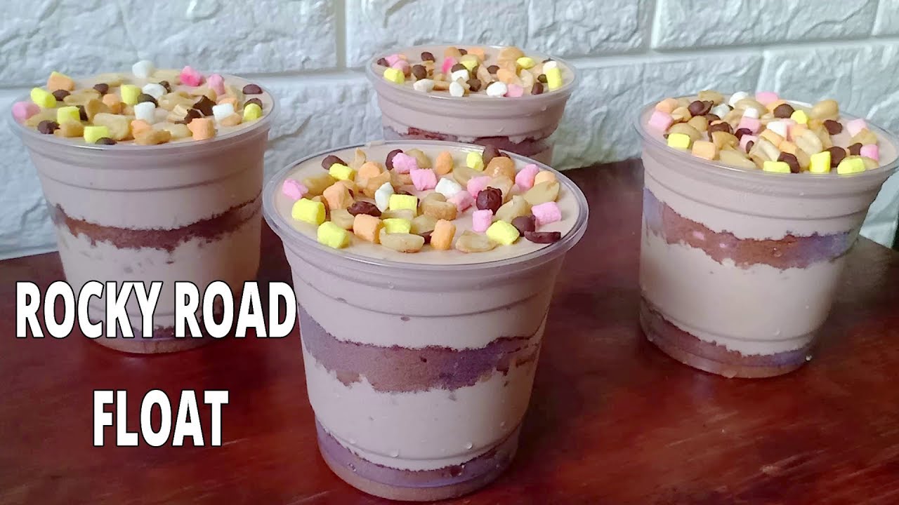 Rocky Road Float In A Cup | Rocky Road Float | Graham Float Recipes ...