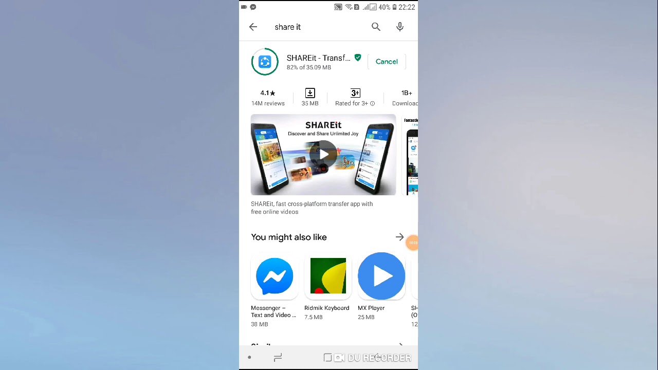 Trick to transfer long file in 2 minutes using SHARE IT - YouTube