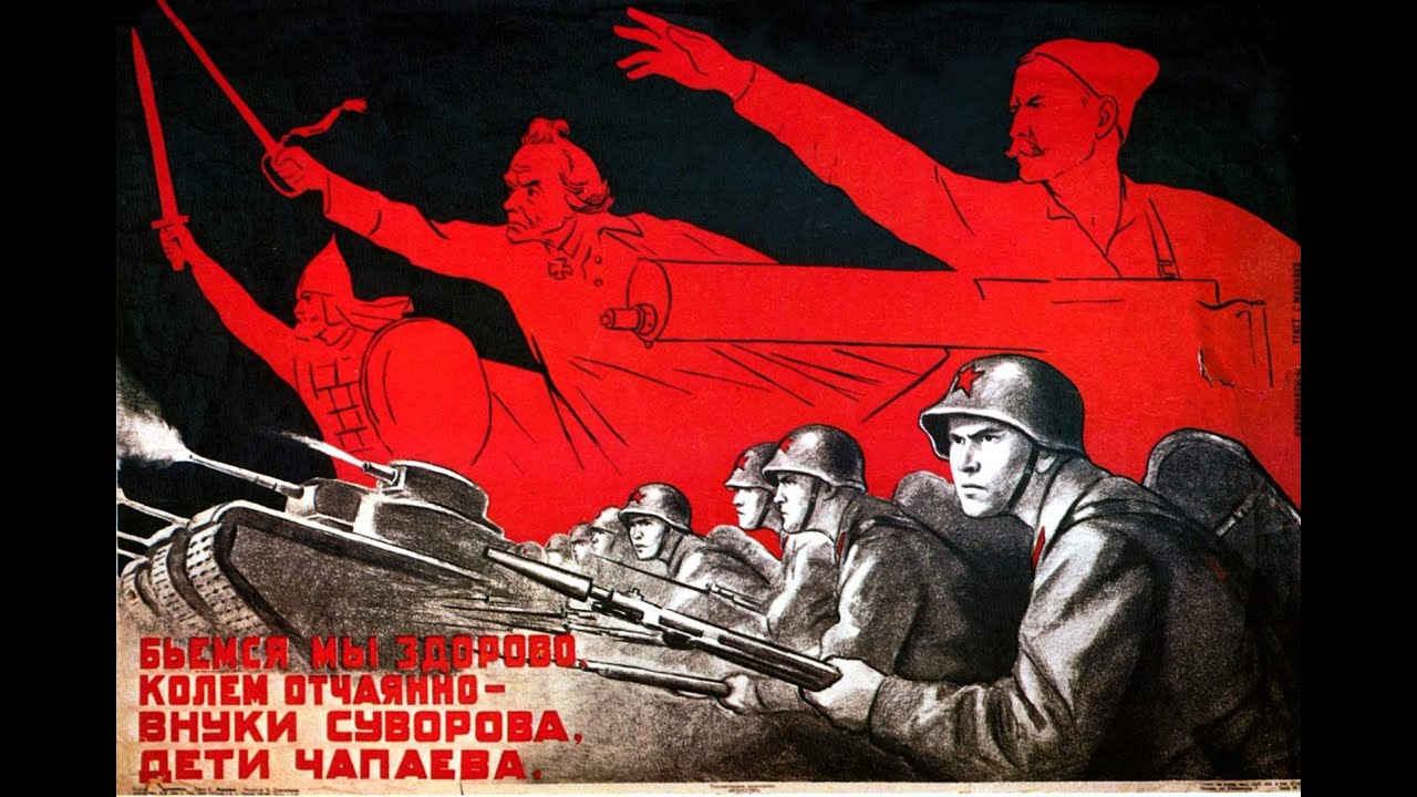Soviet March-with Stalin's speech at the beggining - YouTube