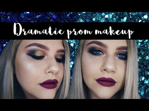 DRAMATIC PROM MAKEUP | YUVIANCA DOERK - YouTube