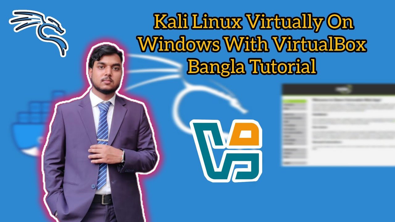 Kali Linux Virtually On Windows With VirtualBox Bangla Tutorial - YouTube