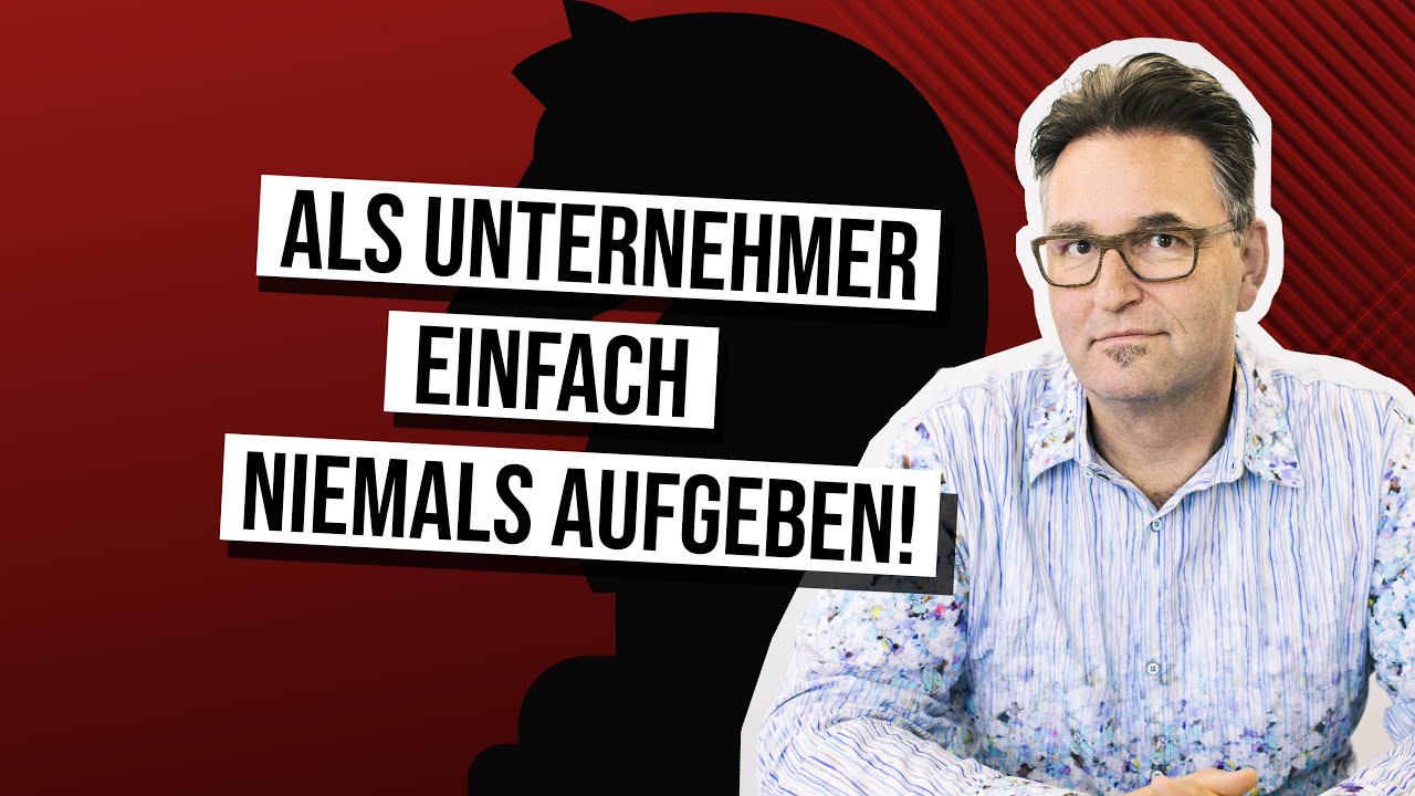 Jochen Hahn von der Bite AG gibt als Unternehmer einfach niemals auf ...