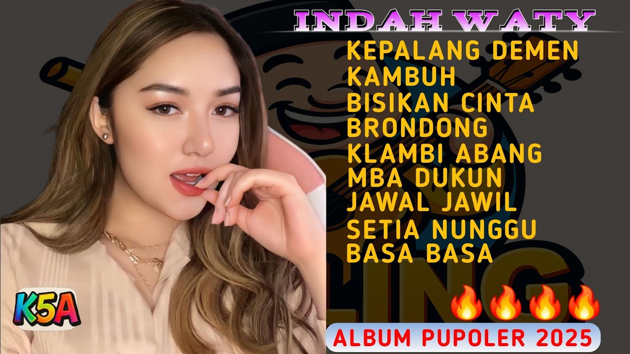 INDAH WATY | Full Album 2025 | Jawal Jawil| Setia Nunggu | Brondong ...