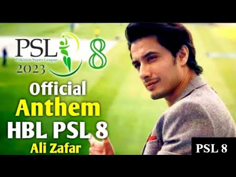 HBL PSL 8 Official Anthem 📣🏆 l PSL 2023 song released l PSL 2023 song ...