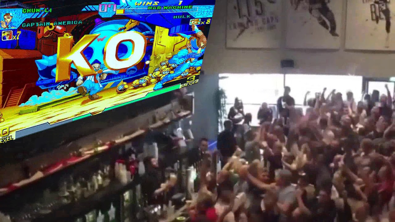 Marvel Vs Capcom Arcade Bar - YouTube
