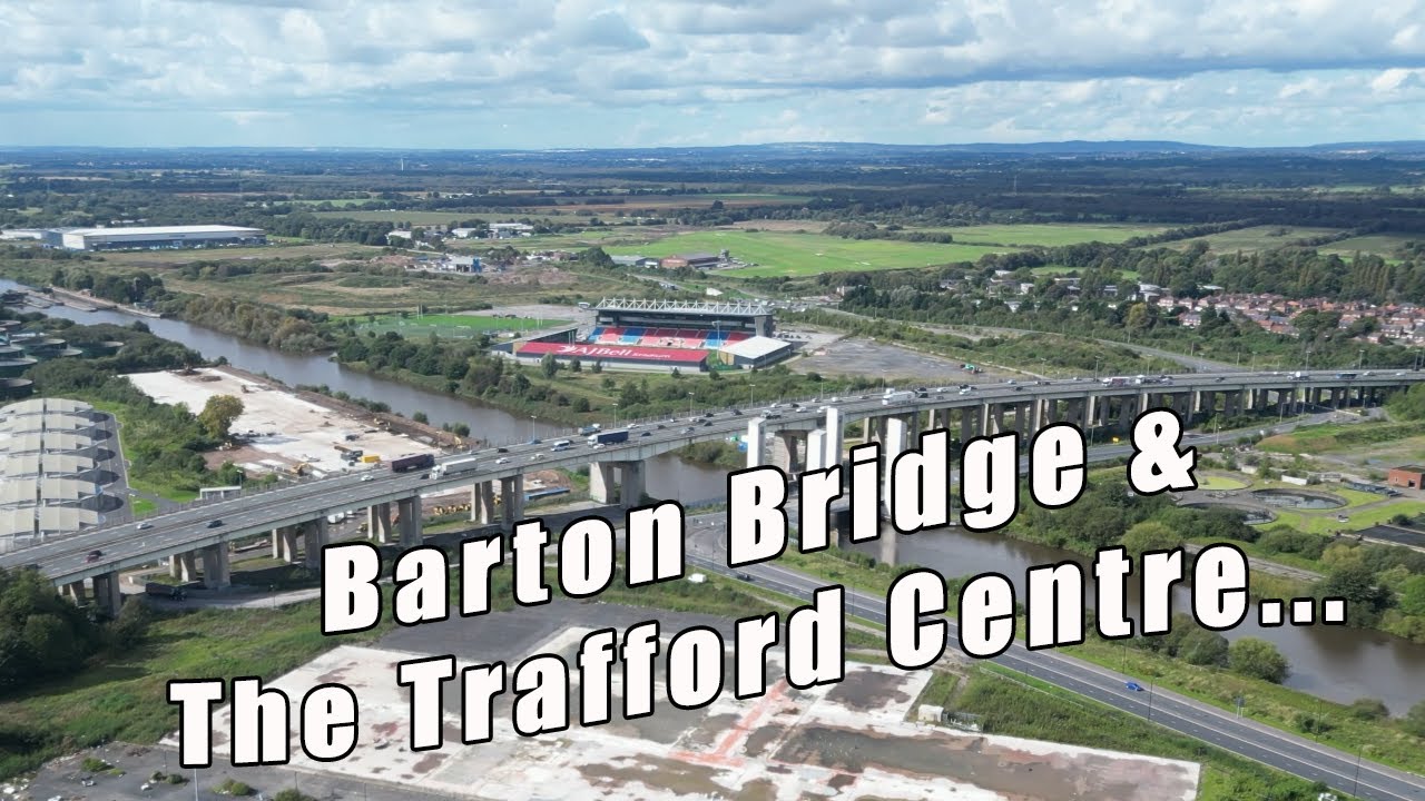 The Trafford Centre, Chill Factor-e and Barton Bridge - YouTube