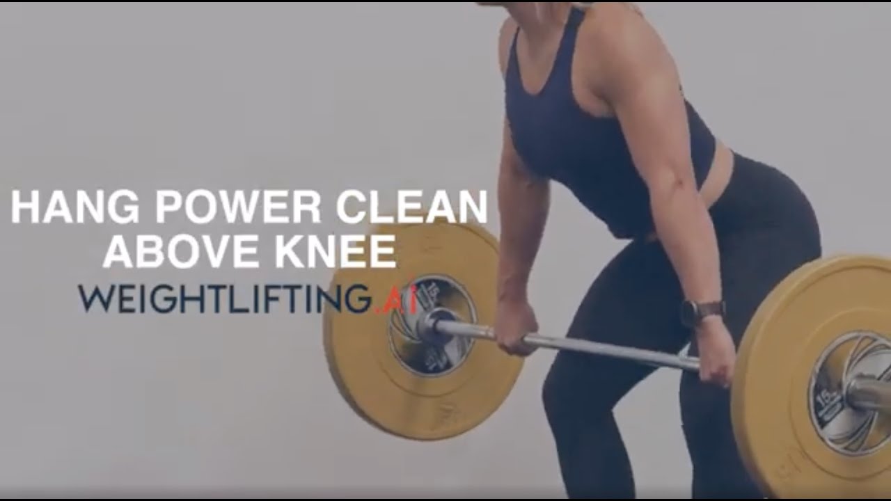 Hang Power Clean, Above Knee - YouTube
